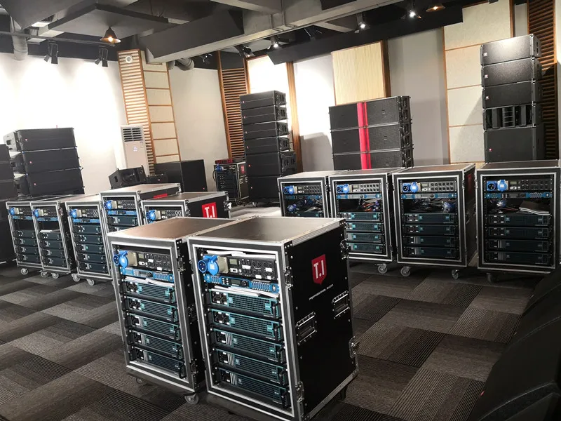 T.I Audio AP Series 800W Powered Amplifier - 4 Channel Pro Sound