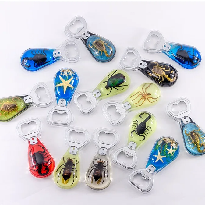 Real Scorpion Insects Bottle Opener Glow In Dark Custom Personalized ...