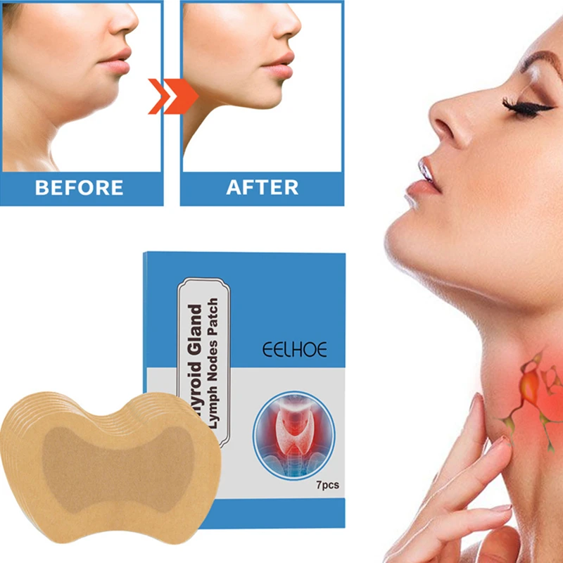 Eelhoe Thyroid Gland Lymph Nodes Patch 7pcs Thyroid Nodules Gland ...