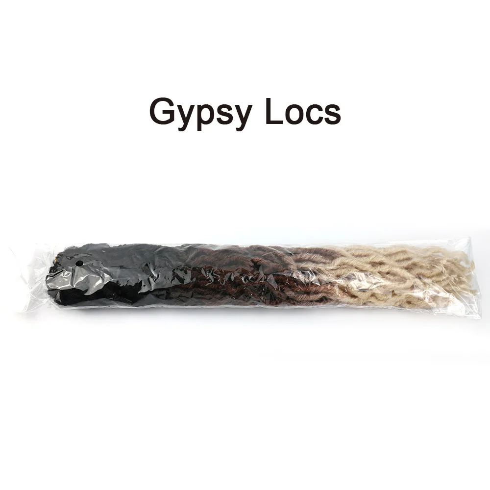 Gypsy Locs Ombre Goddess Faux African Dreadlocs Synthetic Gypsy Locs ...