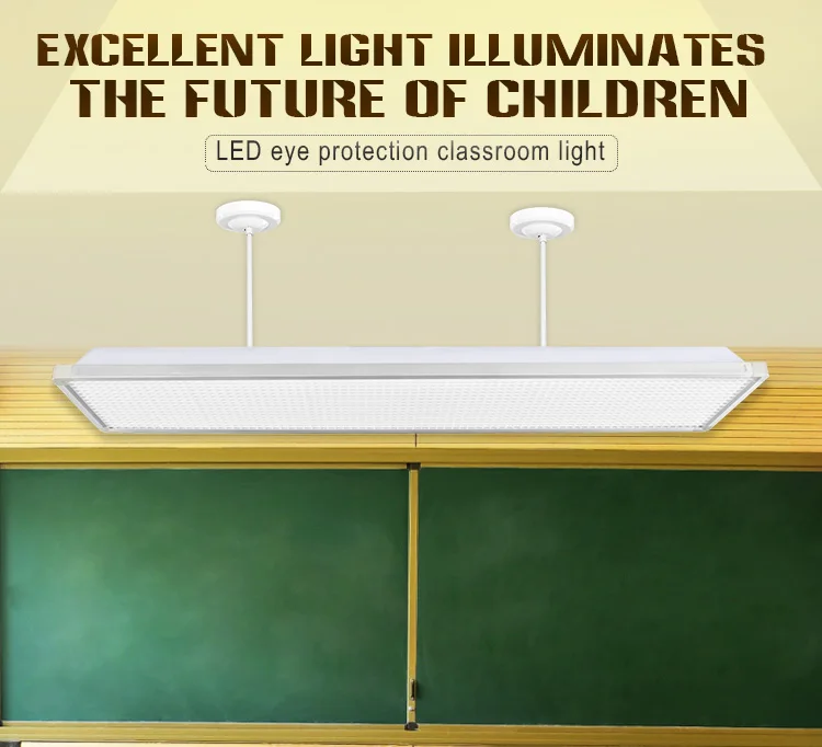 LED Classroom Lights - Eye Protection & Efficient Illumination