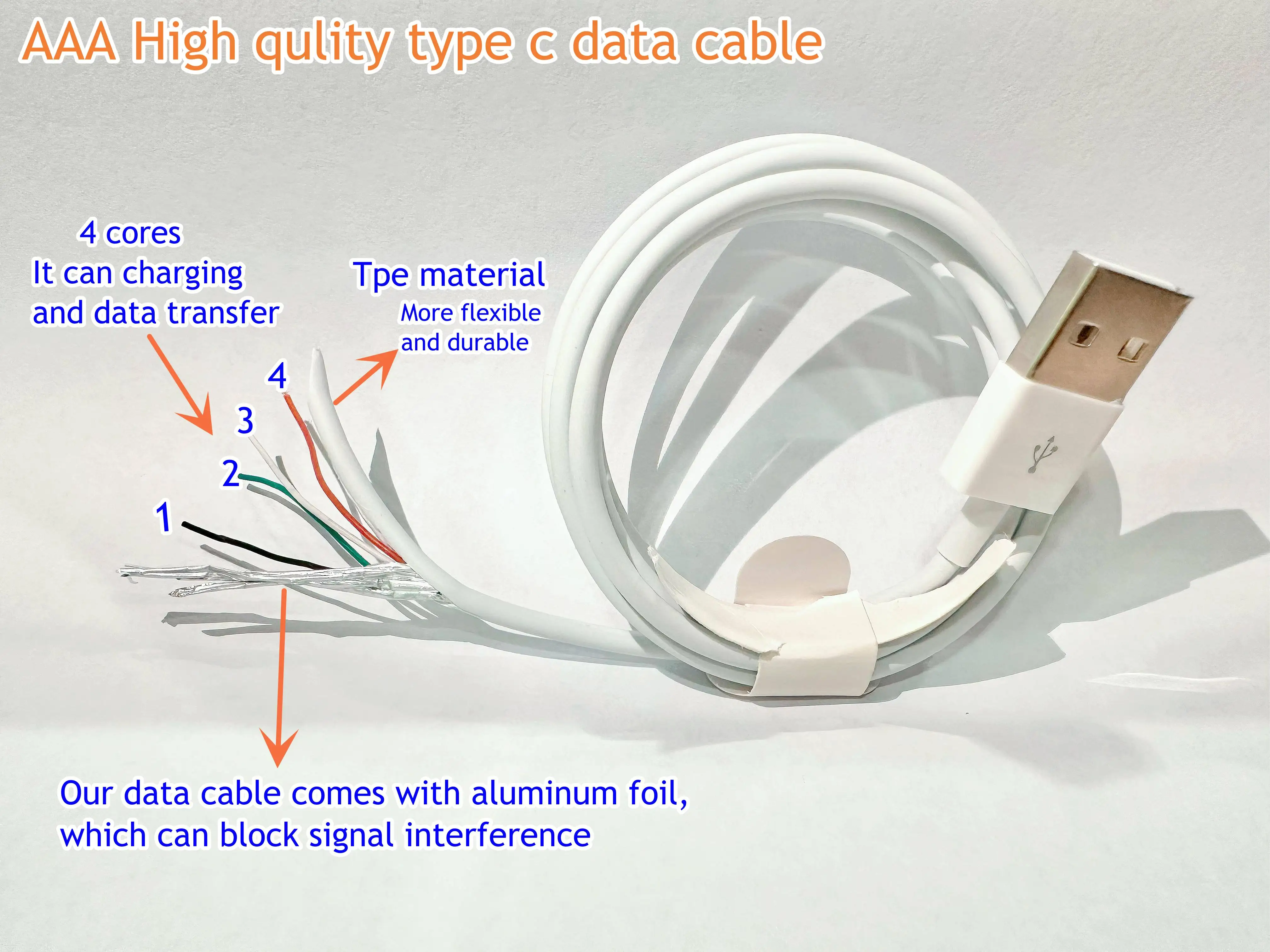 Fastest 1M Data Charger USB Cable - Professional & Reliable