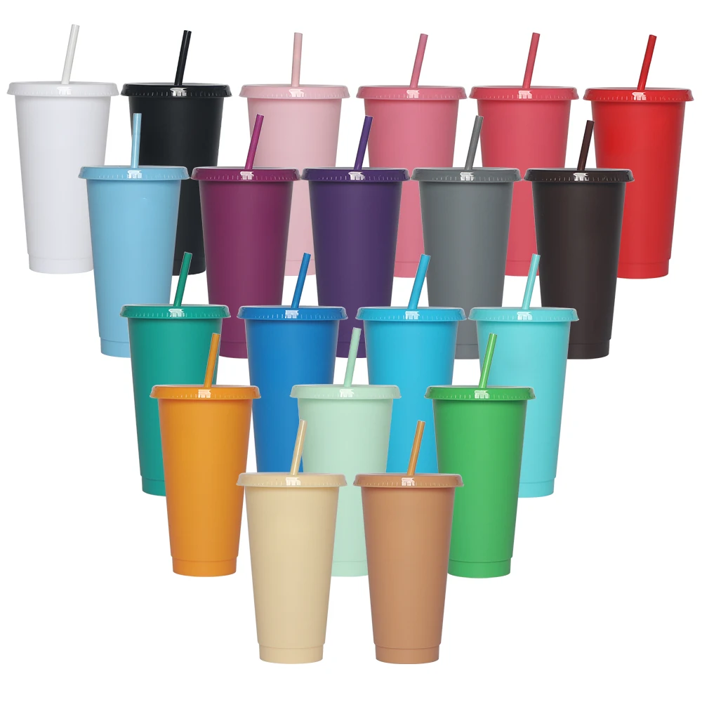 Customized Logo 24oz Plastic Drink Cup - Wholesale Tumbler