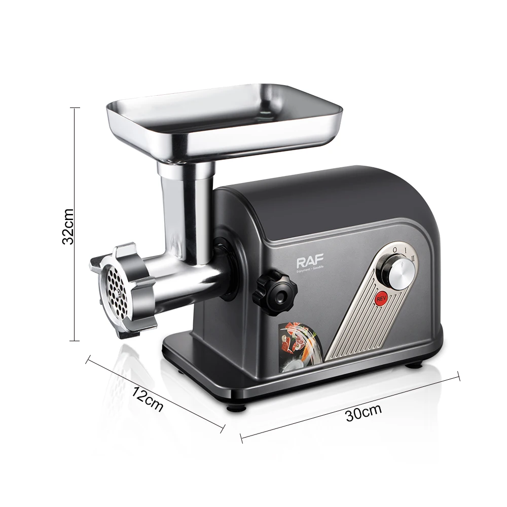 RAF New Design 2200W Heavy Duty Food Grinder Sausage Stuffer Maker Meat ...