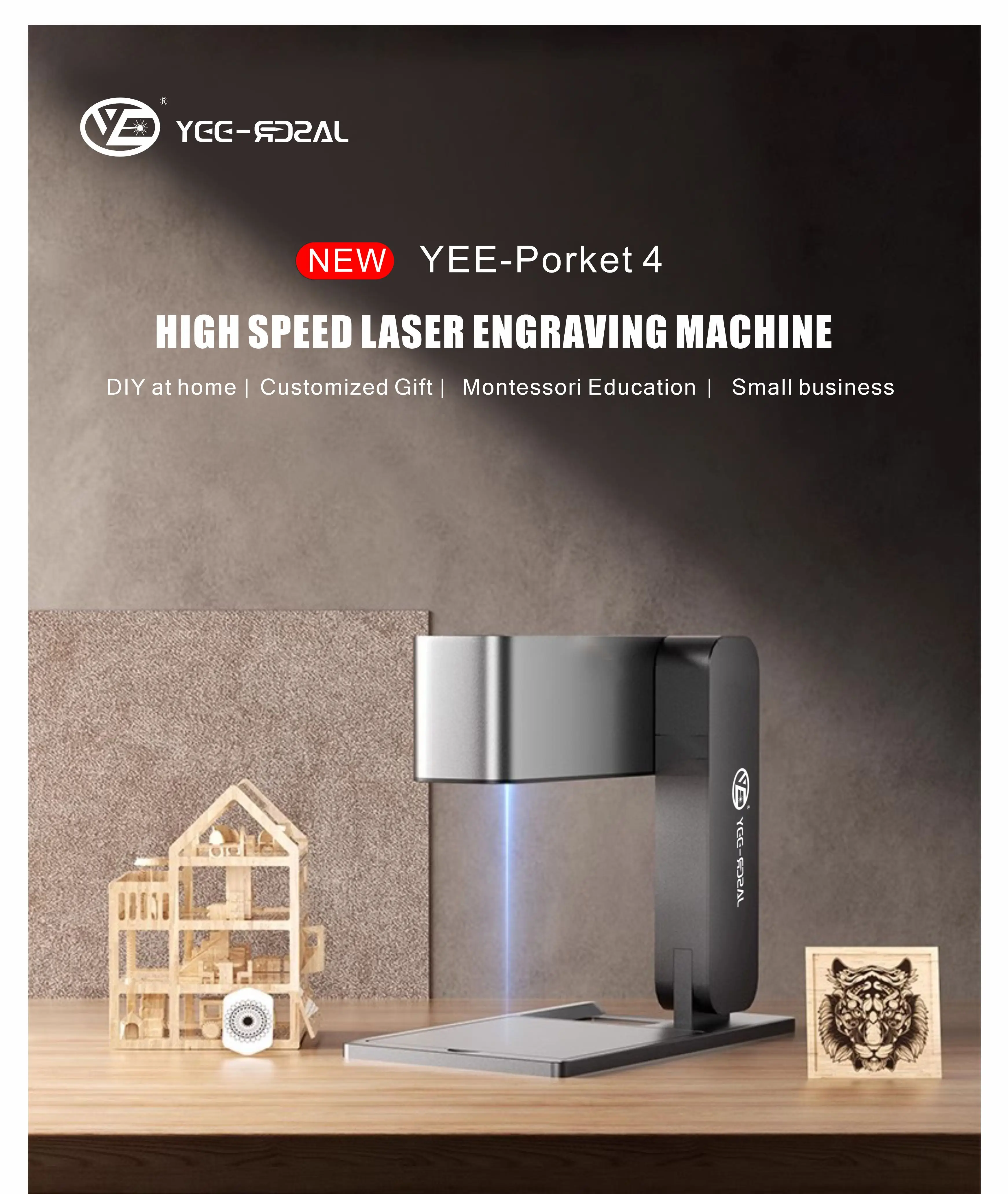 Mini Portable Laser Engraver - Easy to Operate & Versatile