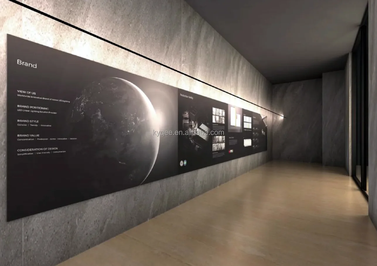 Kyqee New Arrival Modern Skyline Linear Light Accessories Creative 6m ...