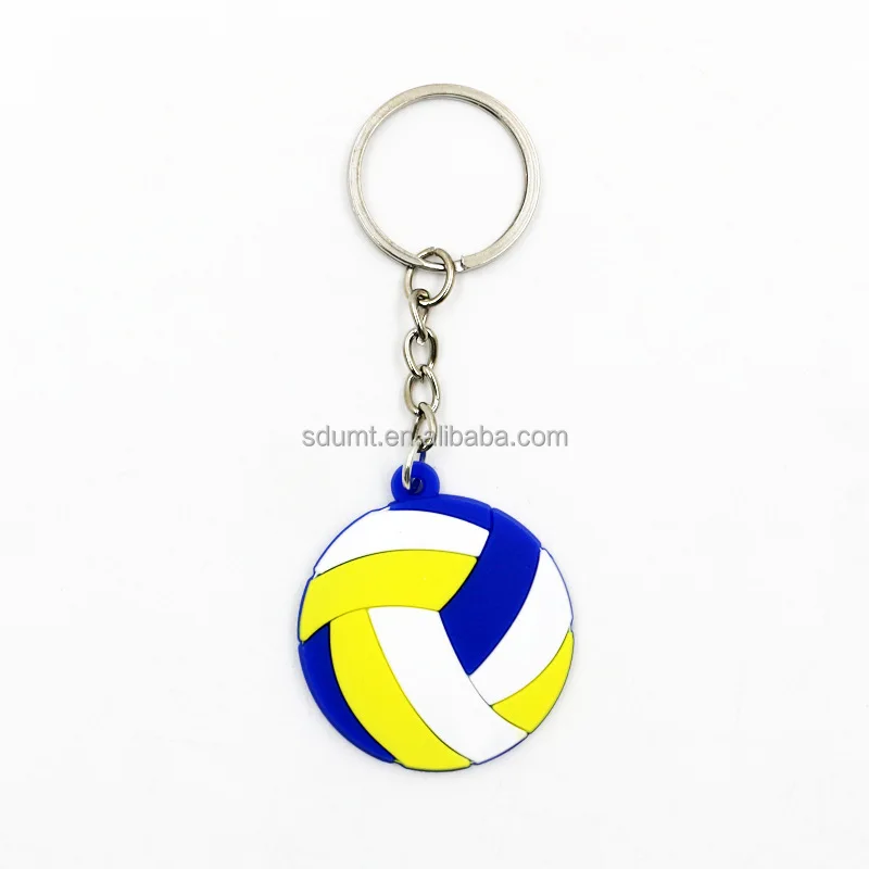 Football Baseball Basketball Volleyball Beach Ball Rugby Key Chain ...