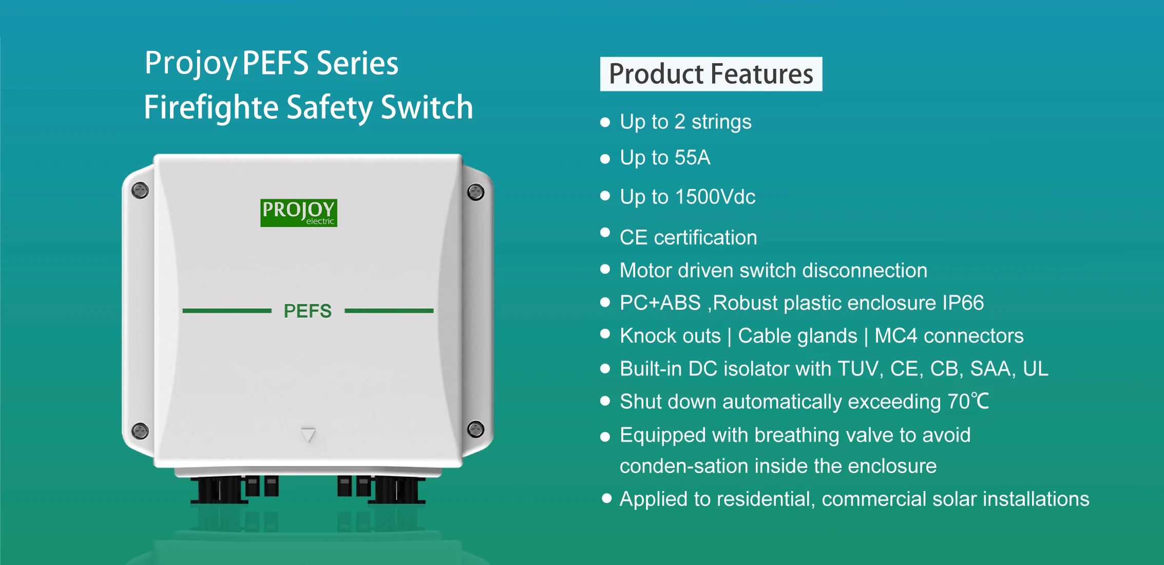 Pv Firefighter Safety Switch 30a Battery Isolator Switch For 5kw Hybrid ...