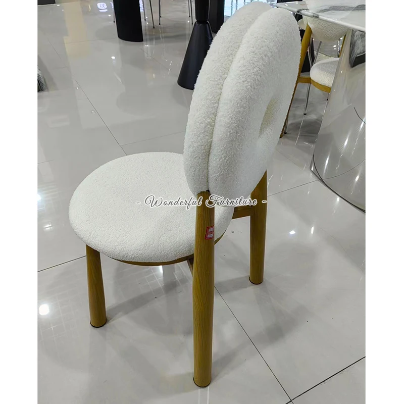 New Design Lovely Compact Fluffy Teddy Dining Chair| Alibaba.com