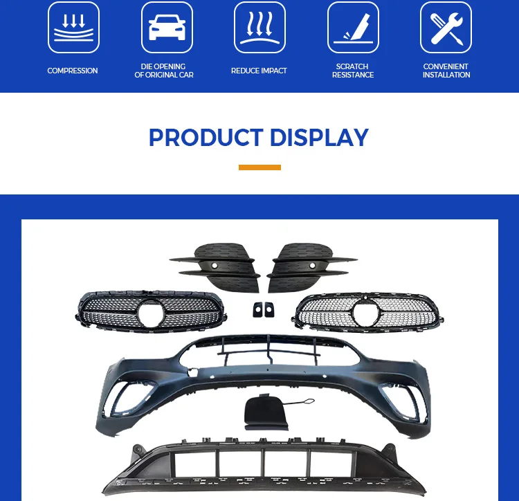 Auto Body Kit W213 E Klasse Voorbumper Kits Voor Benz W213 2017-2019 ...