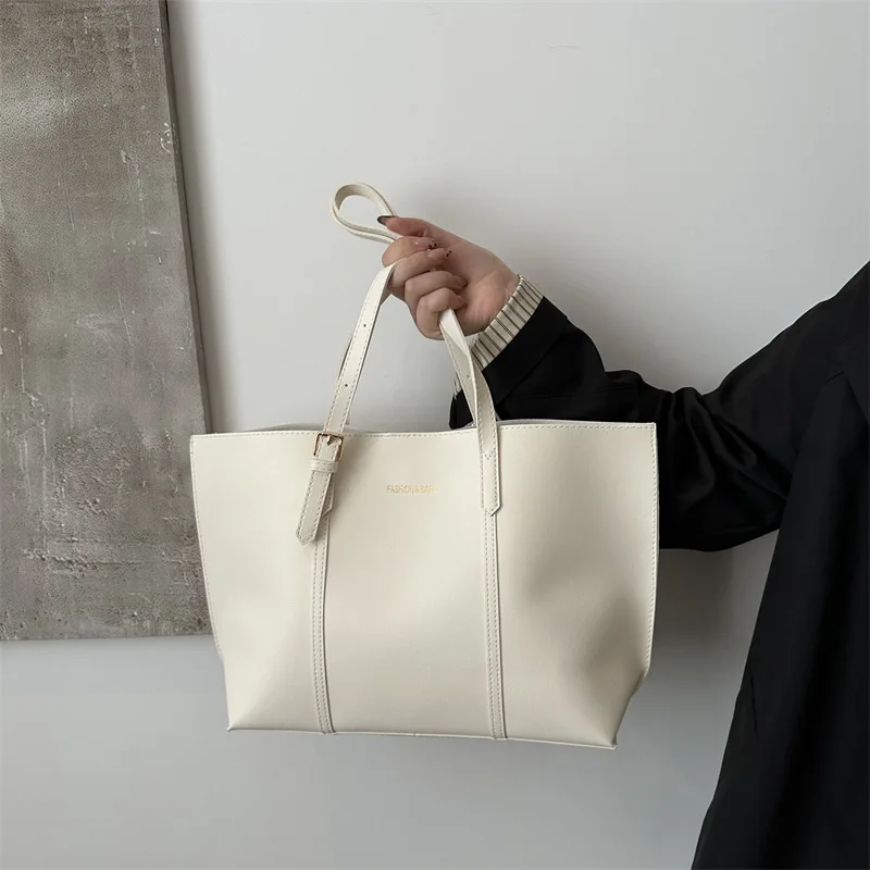 2025 Spring New Shoulder Bag Trendy Minimalist Large Capacity Tote Bag ...