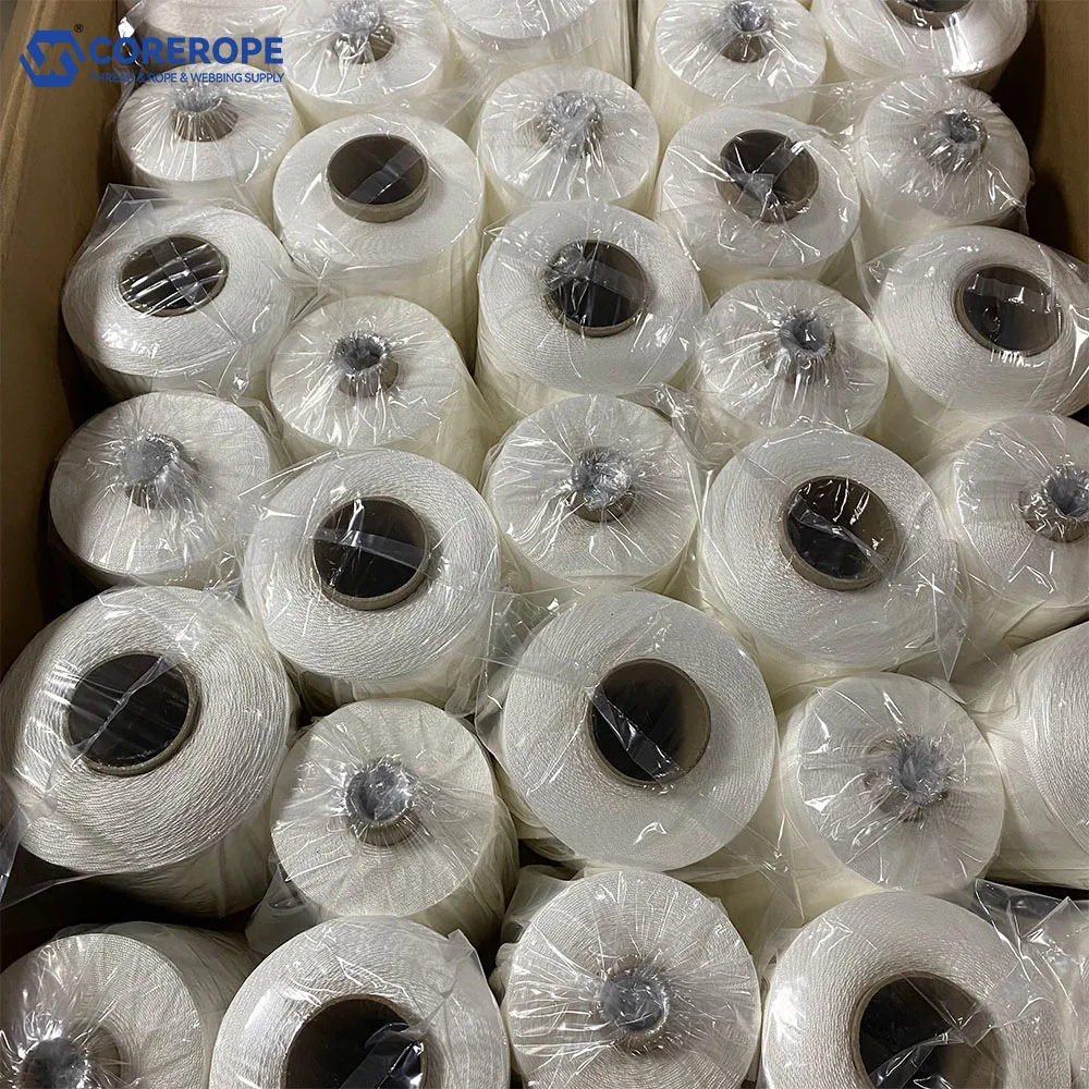 Industrial 200D-1500D White UHMWPE Sewing Thread - Durable & Wear-resistant
