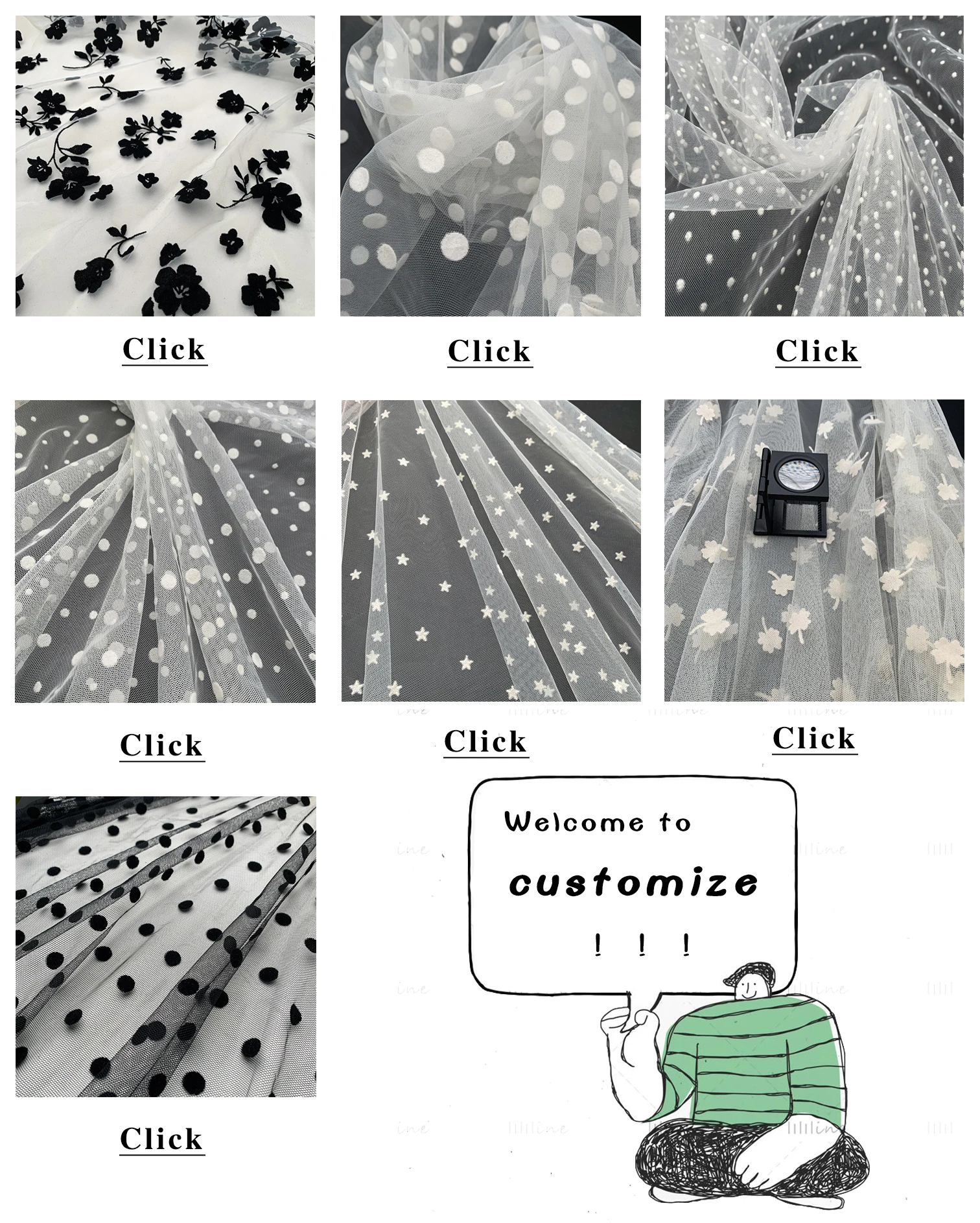 Flocked Fabric Black Polka Dot Brown Net For Garment - Buy Polka Dot ...