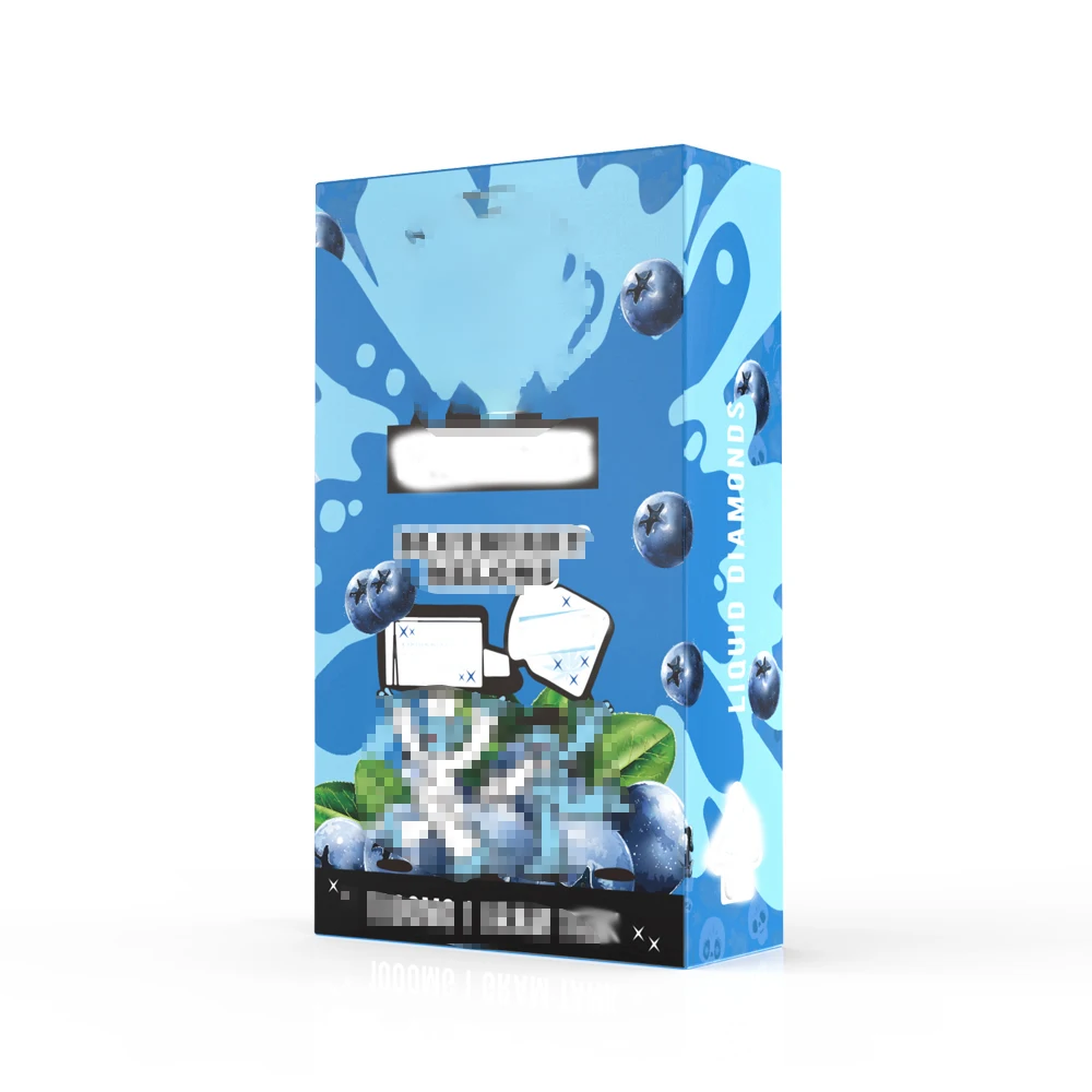 Child Proof Resistant Puff Gift Box Colorful Cartridge Packaging Box ...