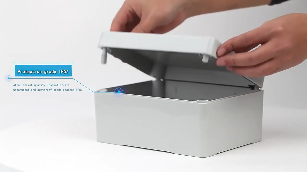 Saipwell New Designed Sp-u Series Ip67 Ik10 Abs Plastic Waterproof ...