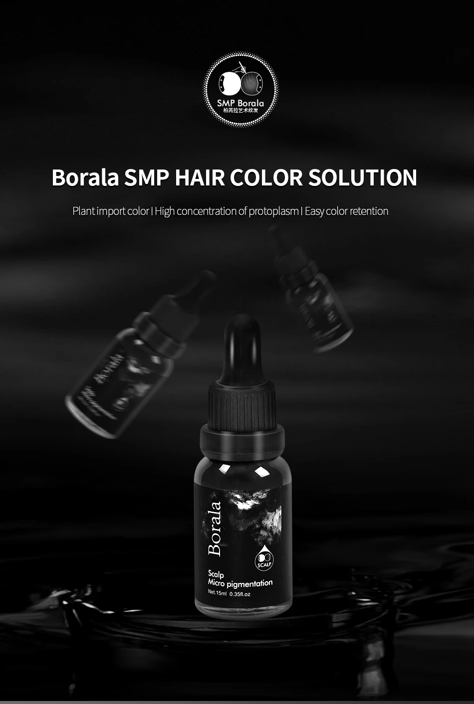 Micropigmentation Tattoo Ink Scalp Micro Pigment Permanent Makeup Hair ...