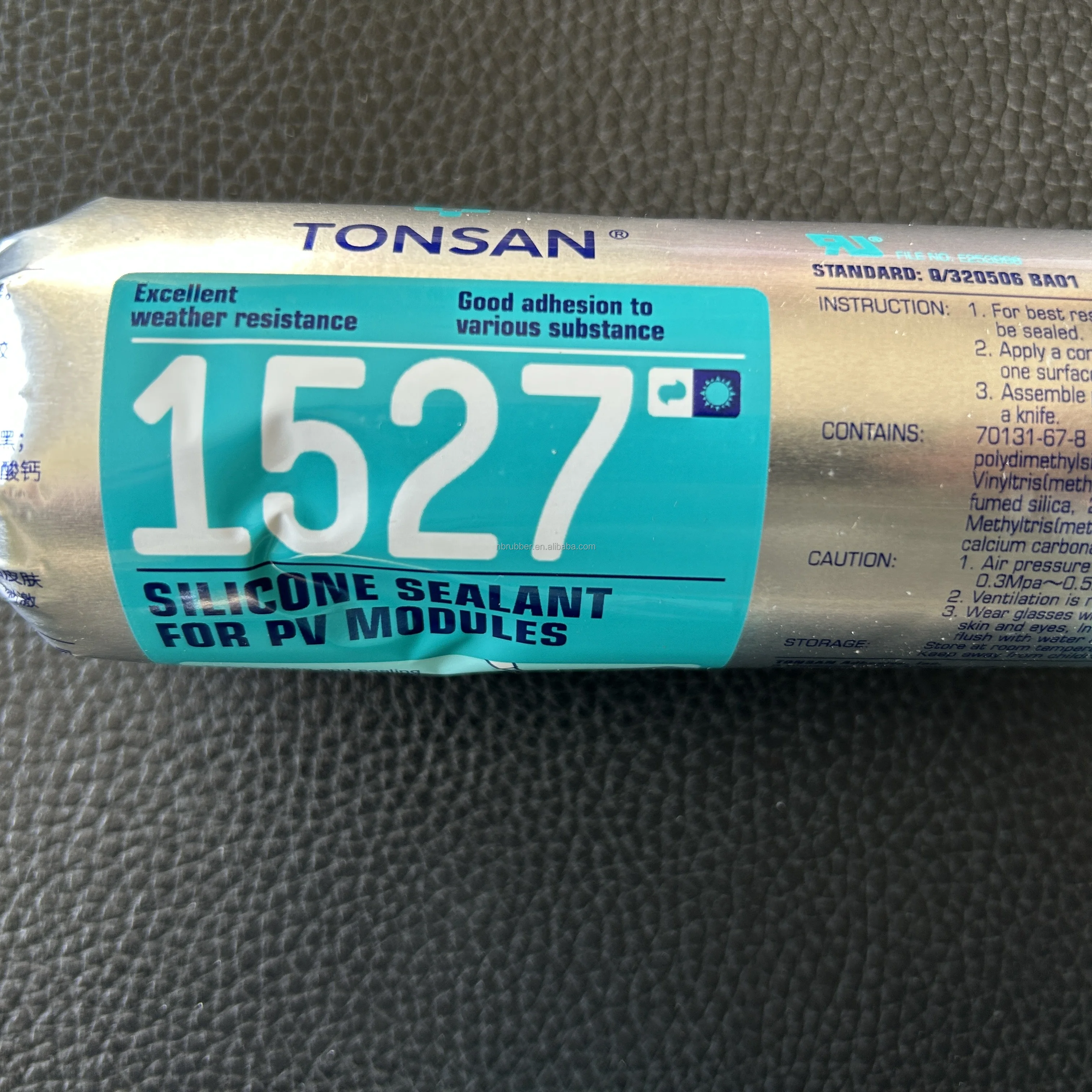 Tonsan 1527 600ml Silicone Sealant White For Solar Panel Pv Modules - Buy Tonsan 1527,Solar ...