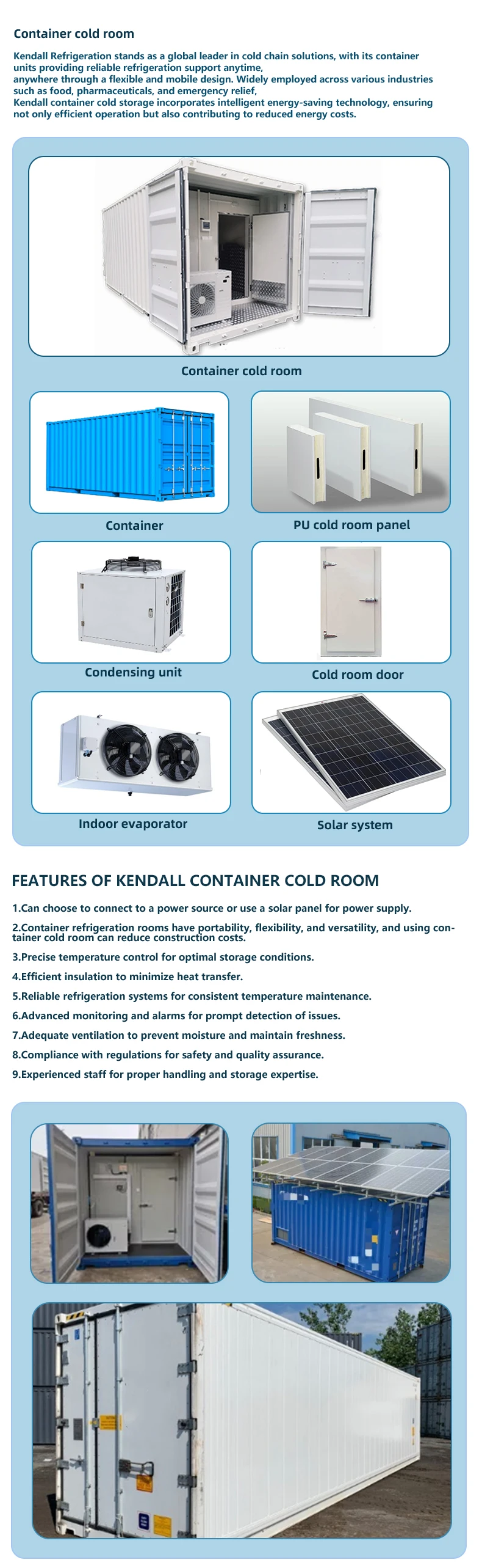 20ft Container Cold Storage/ 40ft Cold Room In Container Cold Room ...