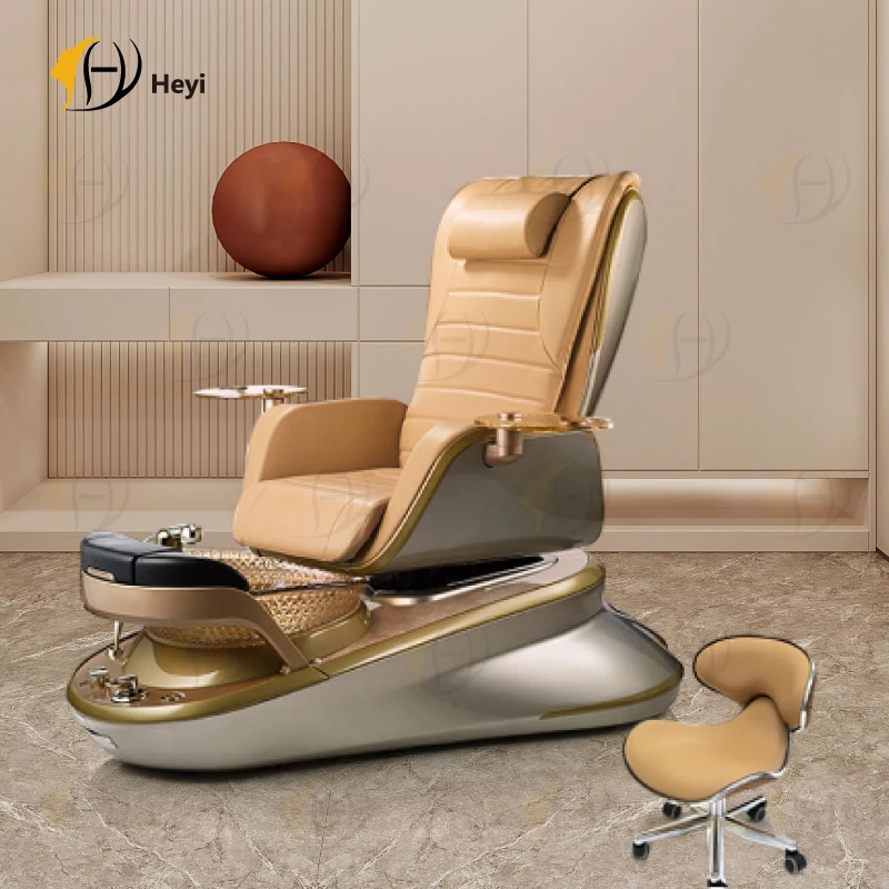 Modern Professional Nail Salon Electric Remote Control Luxury Spa Foot ...