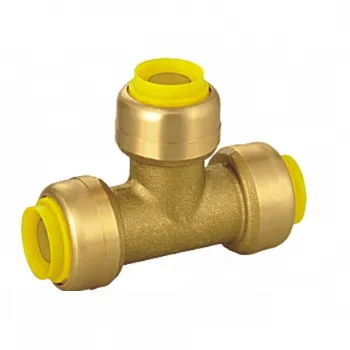 Plumbing Brass Push Fit Fittings - Quick Release Connectors