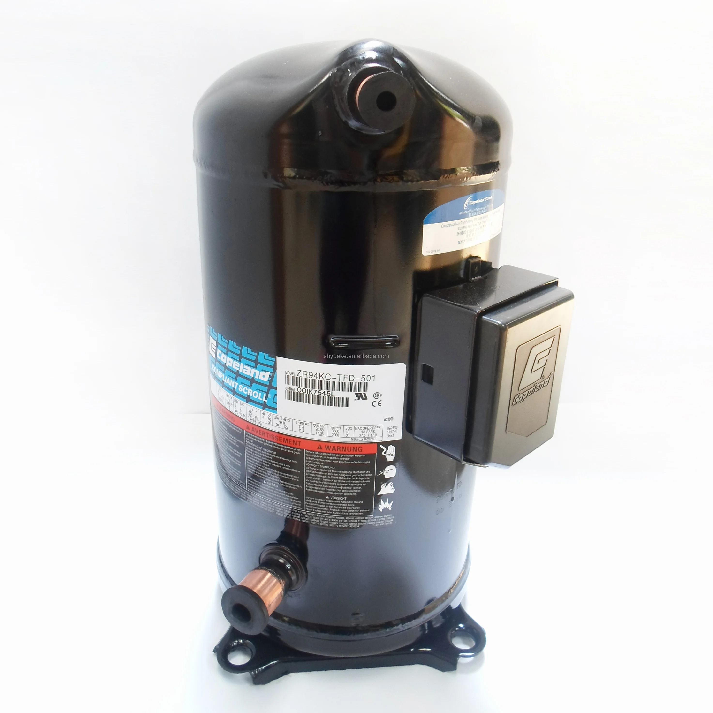 7.5 Hp Copeland Scroll Compressor Zp90kce-tfd-522 75000 Btu Scroll ...