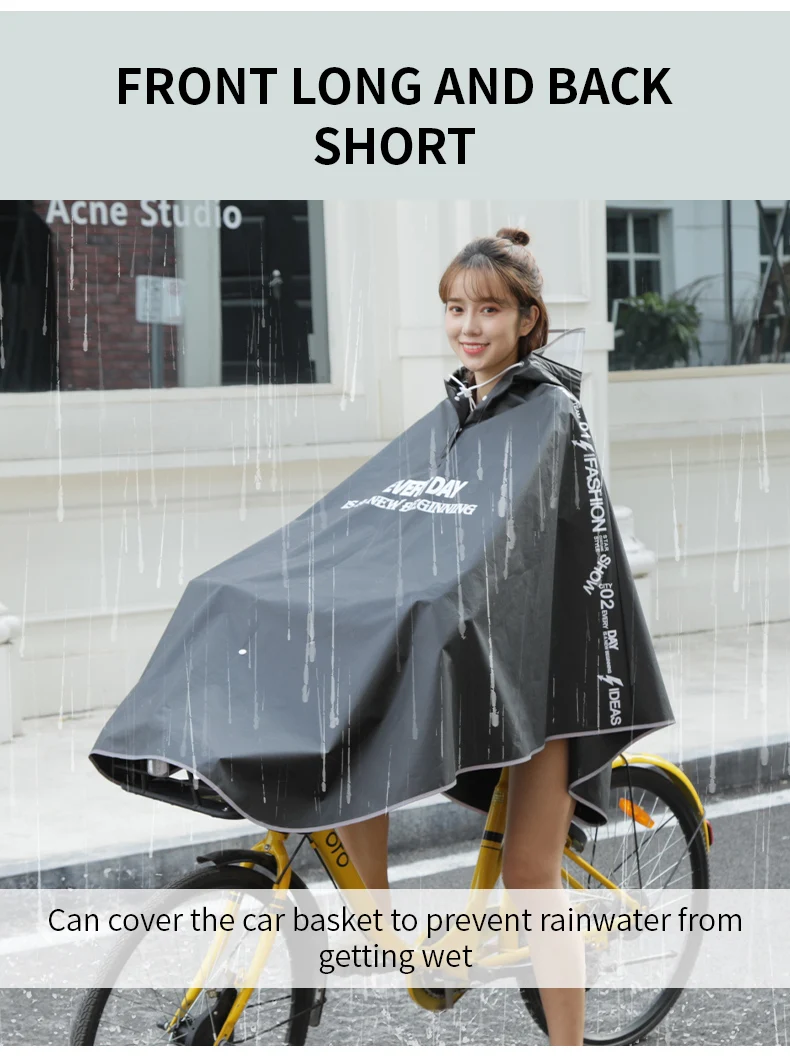 New Design Waterproof Raincoat Electric Motorcycle And Bicycle Riding ...