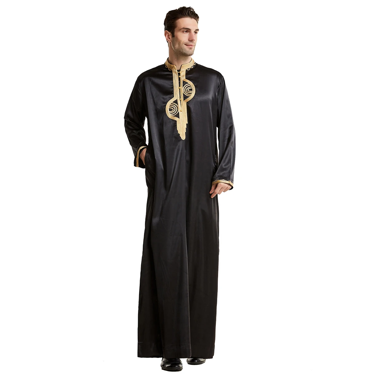 Dubai hoodies khamis arab islamic clothing moroccan thobes for men ...