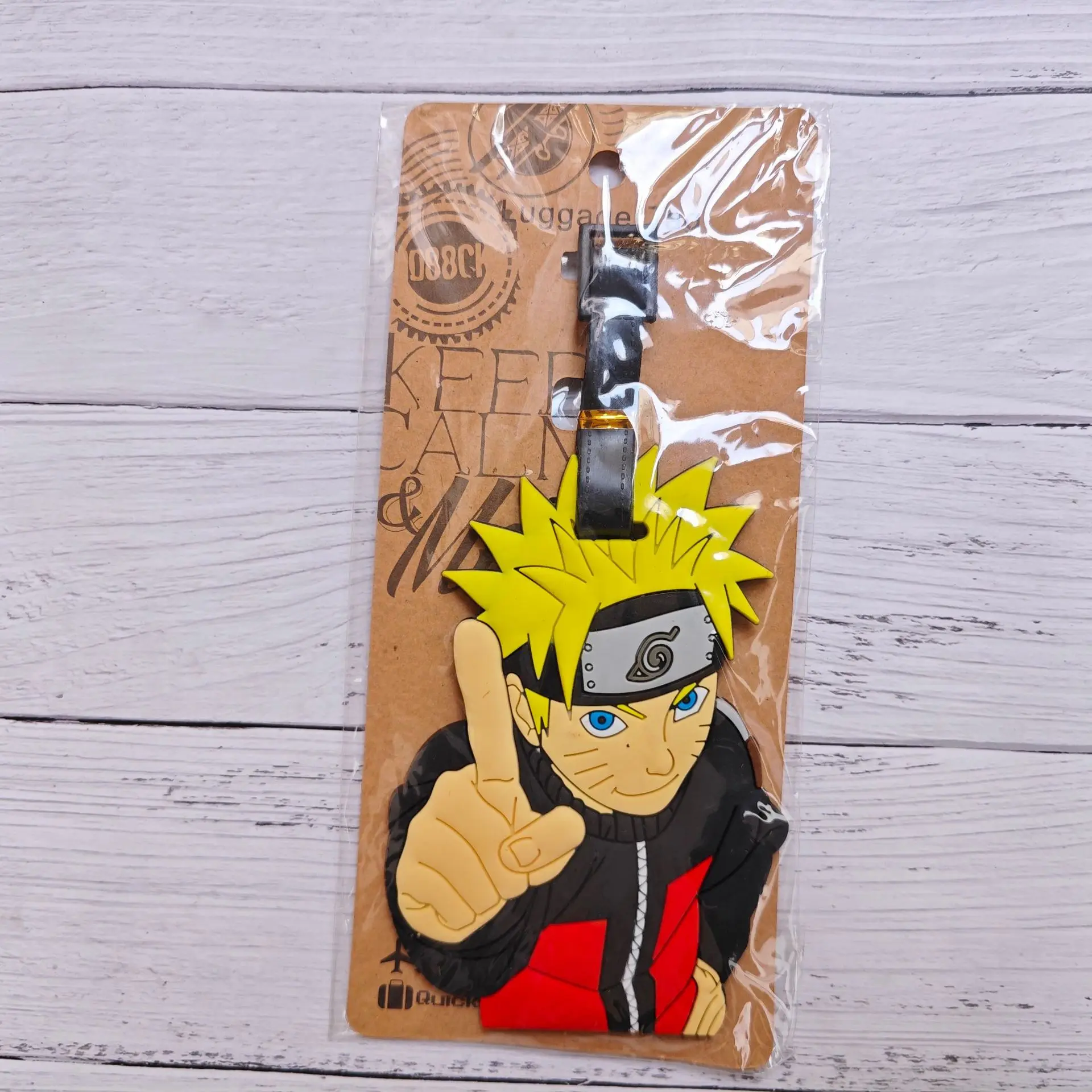 7 Color Anime Uzumaki Uchiha Sasuke Itachi Silicone Luggage Tag For Out ...