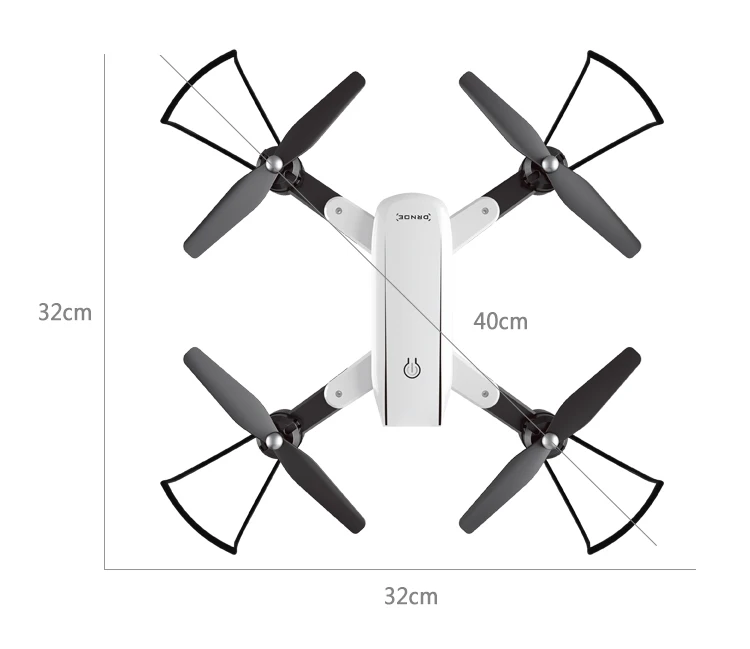 4 Axis Folding Uhd 4k Wide Angle Professional Drone With Dual Camera ...