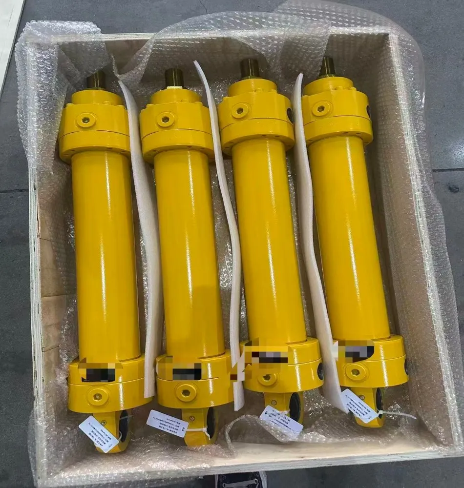 ZX Electric Hydraulic Cylinders 4 Post Lift Cylinder Lifting Double ...