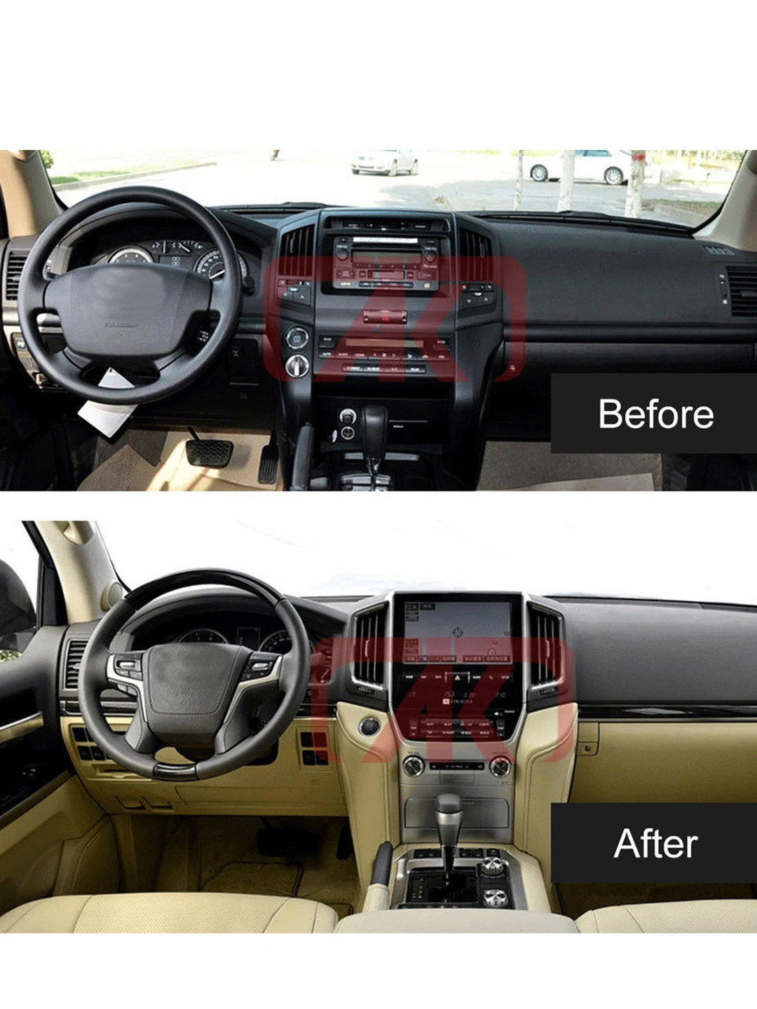 LC200 Interior Facelift Upgrade Kit - Land Cruiser 2008-2015