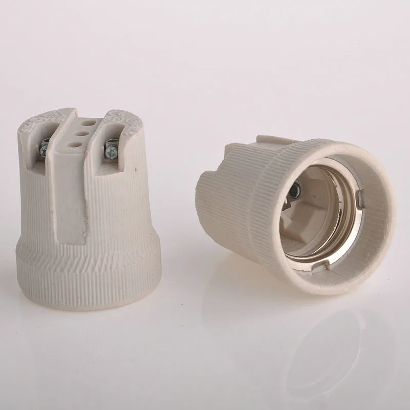 E26 E27 F519 Porcelain Lamp Holder - Ceramic Lamp Socket