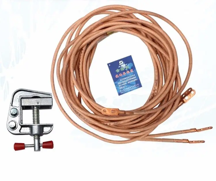 35mm2-120mm2 Earthing Device/earthing Set Ground Rod And Copper Earth ...