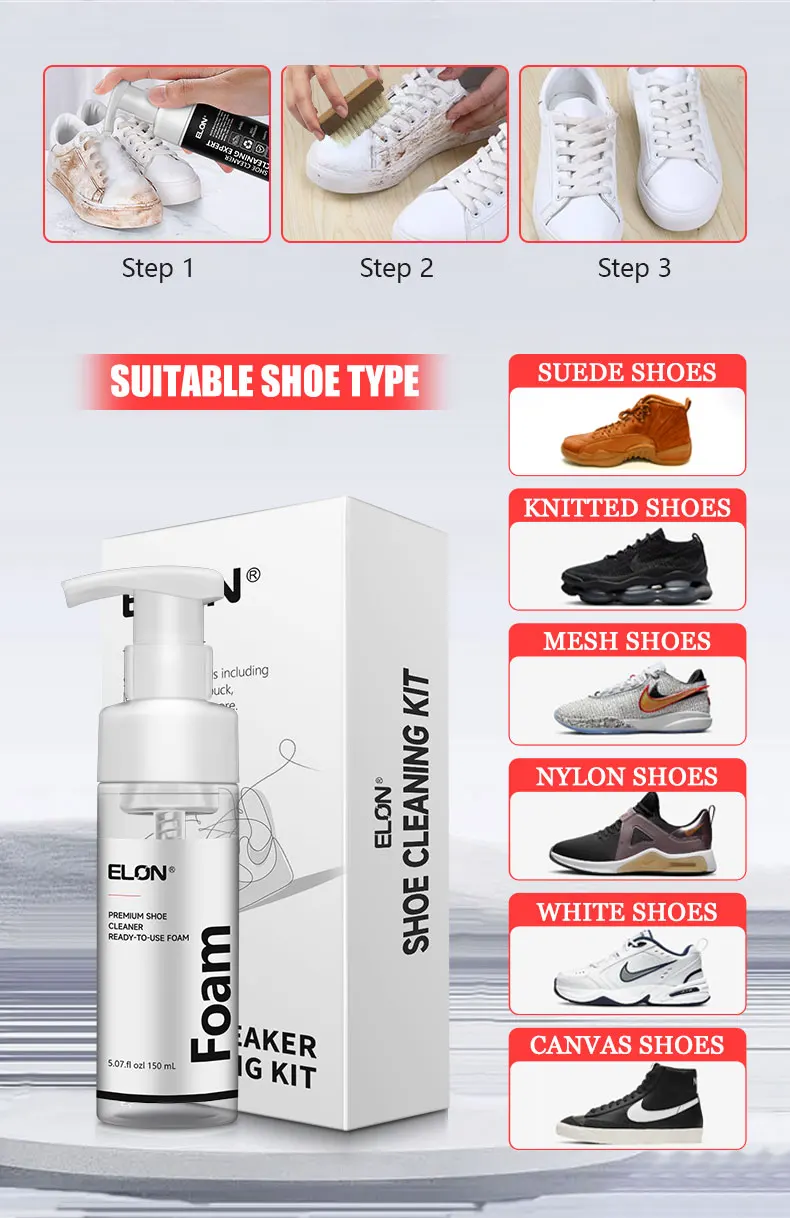 Elon Shoe Cleaning Kit - Sustainable & Effective Solutions