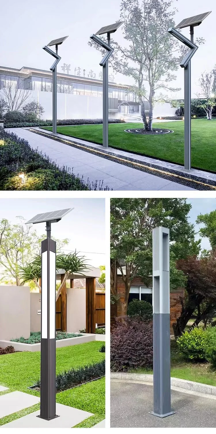 Integrated Solar Lanterns Outdoor 3m 5m 6m Waterproof Aluminum Solar ...