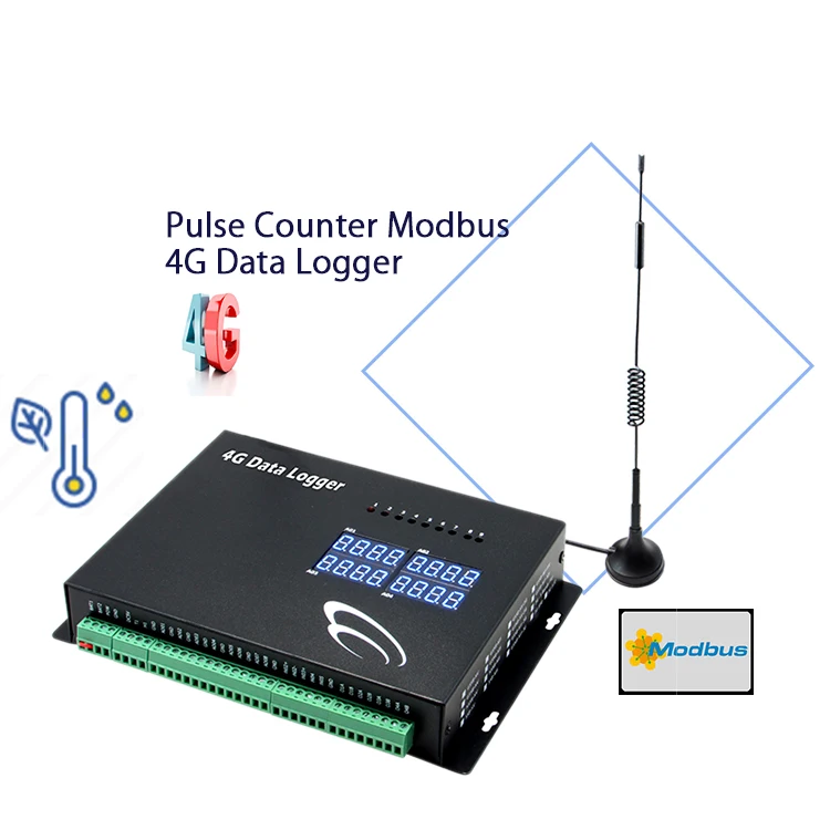 Modbus Meter Reading Via 4g Network Modbus Data Logger 4g Modbus Meter ...