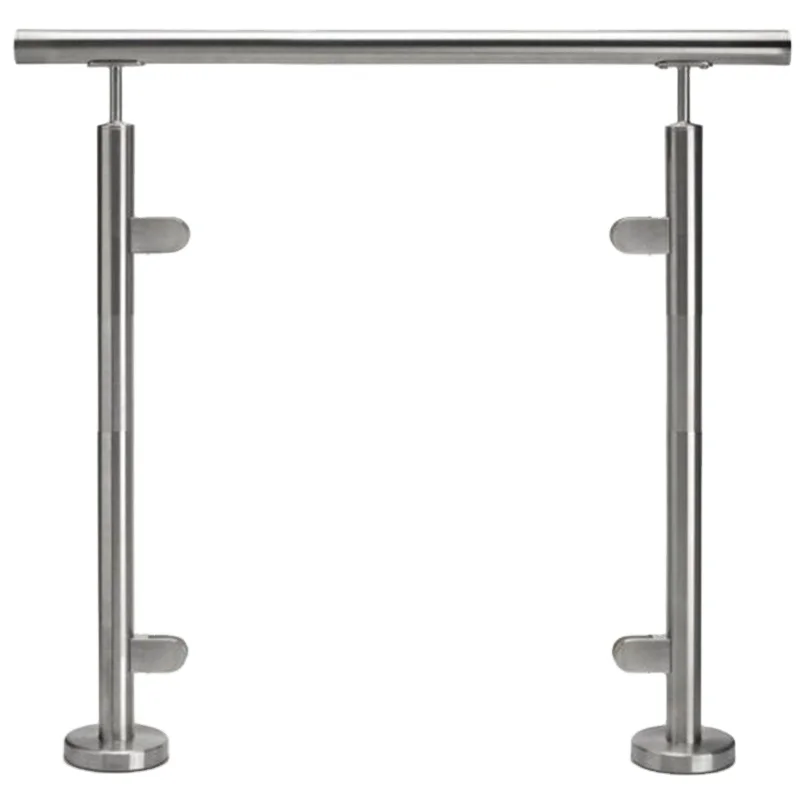 Common Glass Railing Stainless Steel Square Round Glass Balustrade ...