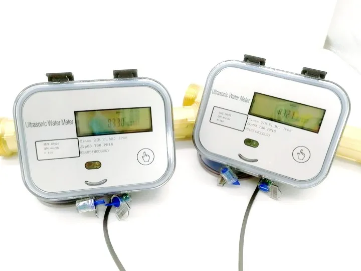 Ultrasonic Smart Water Meter Rs485/mbus/pulse Output/lora/lorawan Dn15 ...