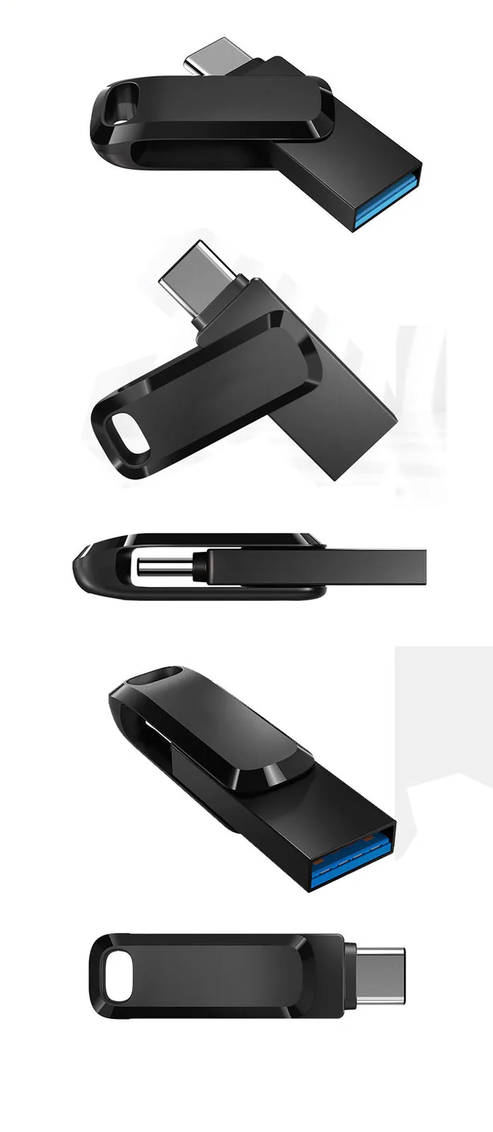 Promotional Metal Pendrive Type-c Interface U Disk 8gb 16gb 32gb 64gb ...
