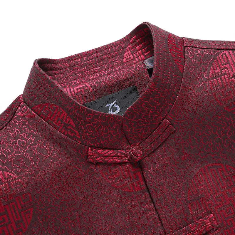 Tang Suit Traditional Chinese Men's Clothing - Retro Cheongsam Shirt ...