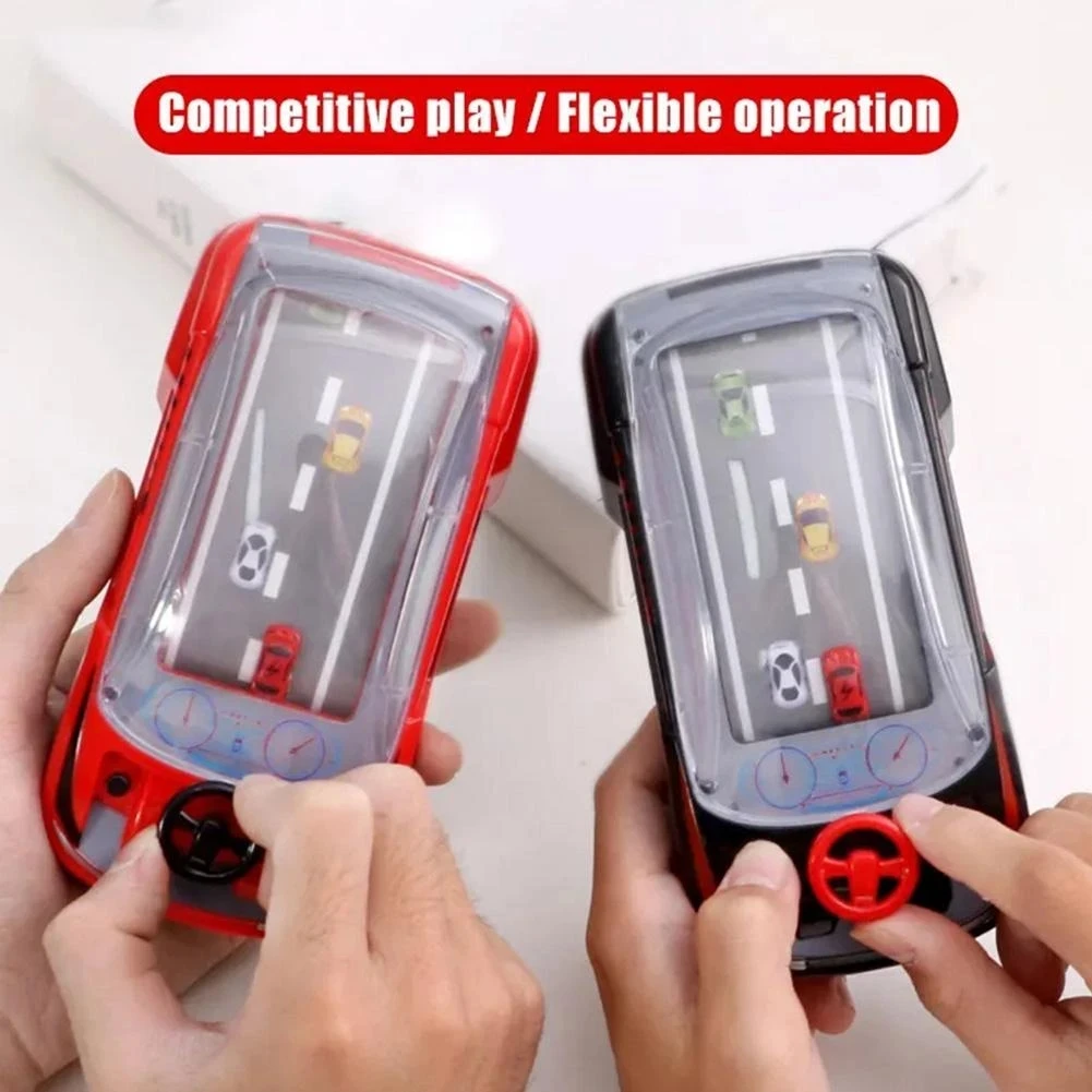 Handheld Gaming Console Steering Wheel Simulation Electric Dodge Road ...