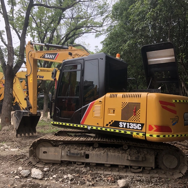Perfect Performance Sany Excavator Sy135 In Shanghai With Good ...