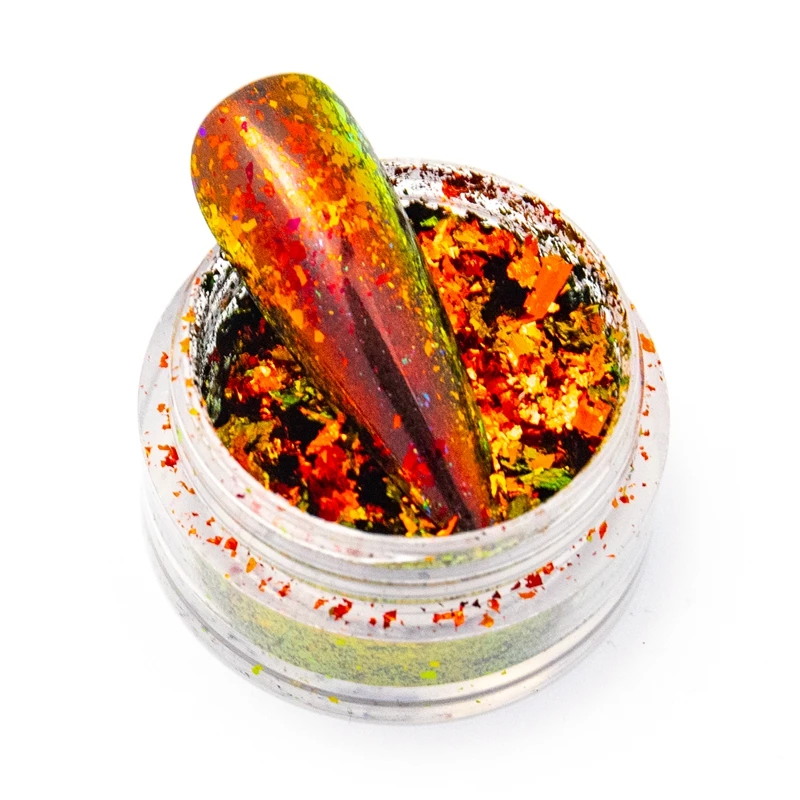 Optical Variable Color Shifting Pigment Chrome Powder Cosmetic Paint ...