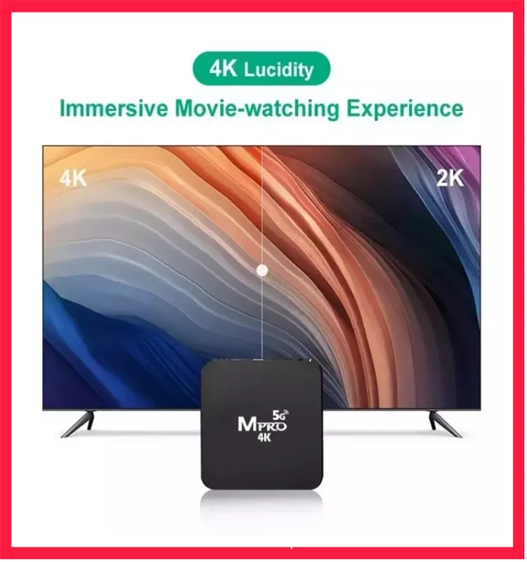 MXQ Pro 4K 5G TV Box - Cheapest Android 7.1 Streaming Box