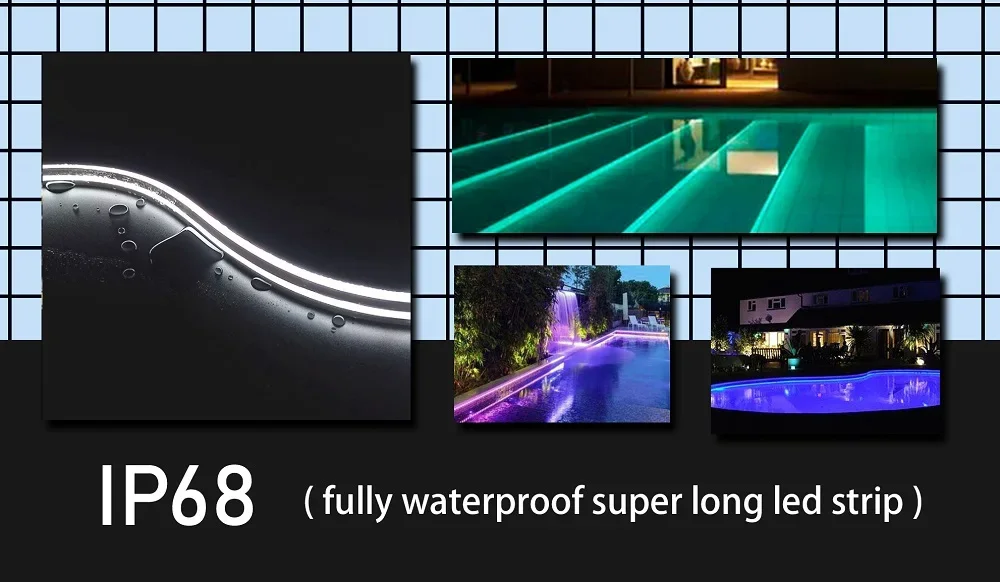 Super Longer Led Strip 15m 25m 50m 24v Ra90 Flex 2835 Ed Light Strip ...