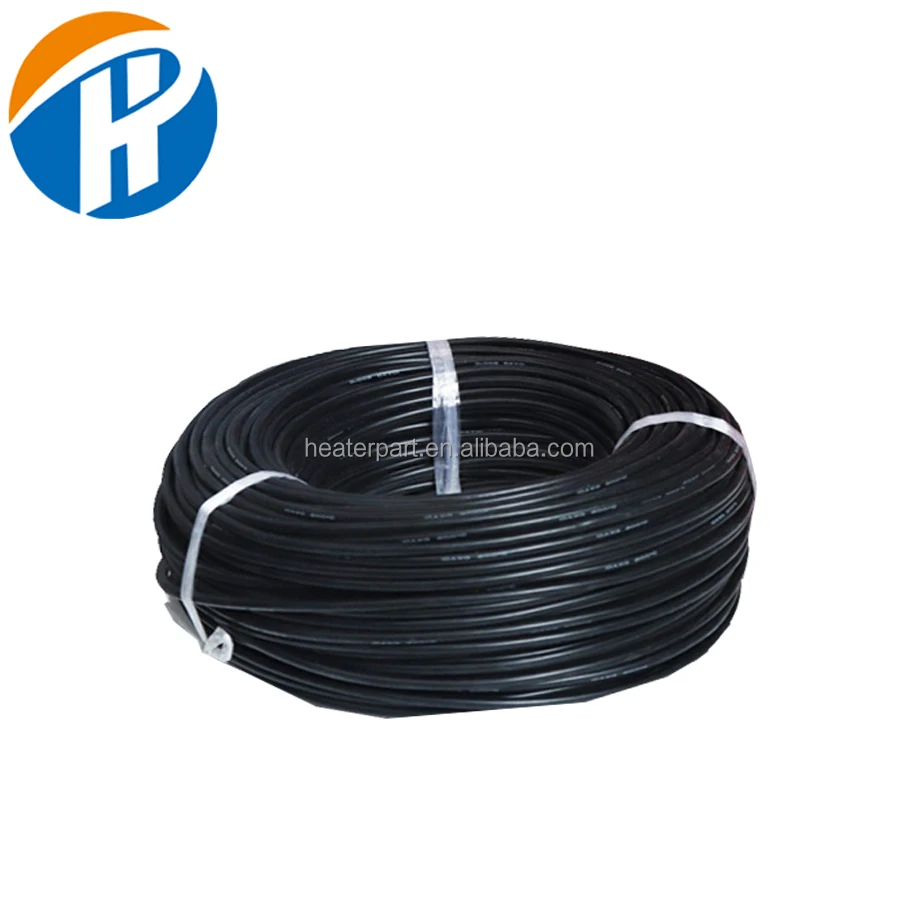 High Voltage Single Core Silicone Rubber Solid Insulated Shielded Cable ...