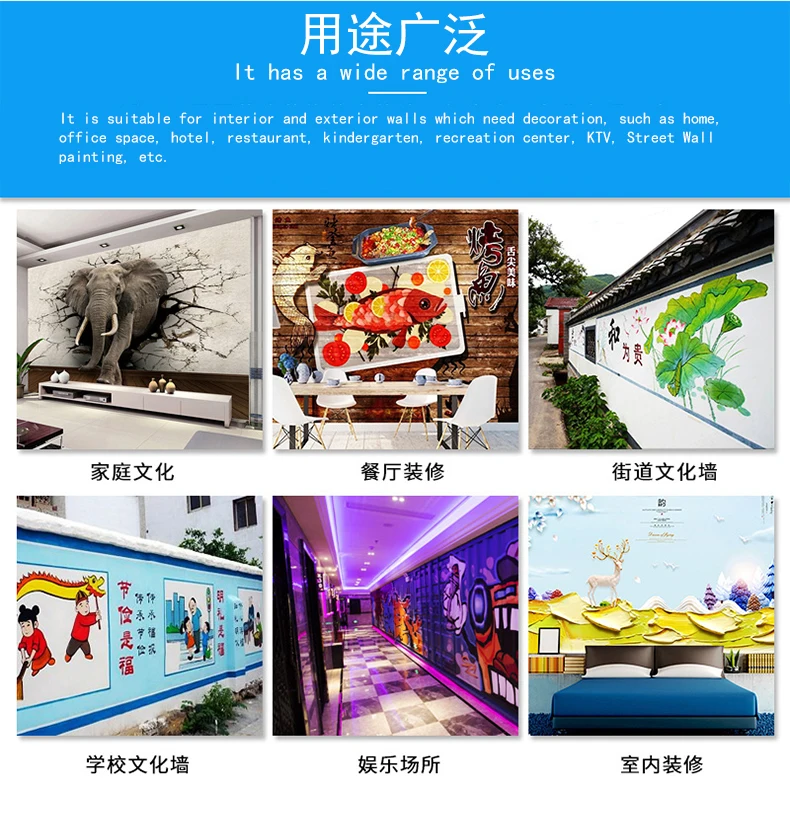 Wide Format Double Intelligent Ecosolvent Wall Pen Sticker Vertical ...