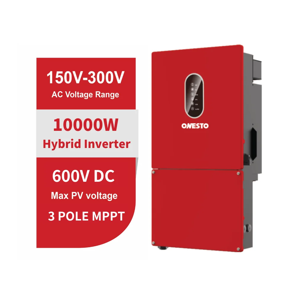 Solar String Inverter 10kva Single Phase Hybrid Inverter With Limiter ...