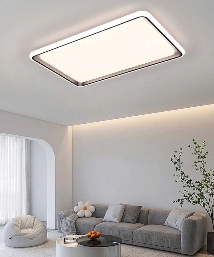 200w Large Rectangle Led Ceiling Lights Aluminum Led Panel Ceiling Lamp ...