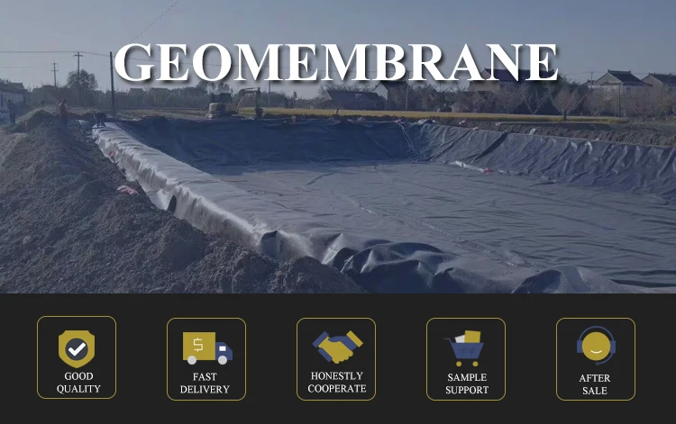 Geotextile Adhesive Overlapping and Bonding of Geomembrane for ...